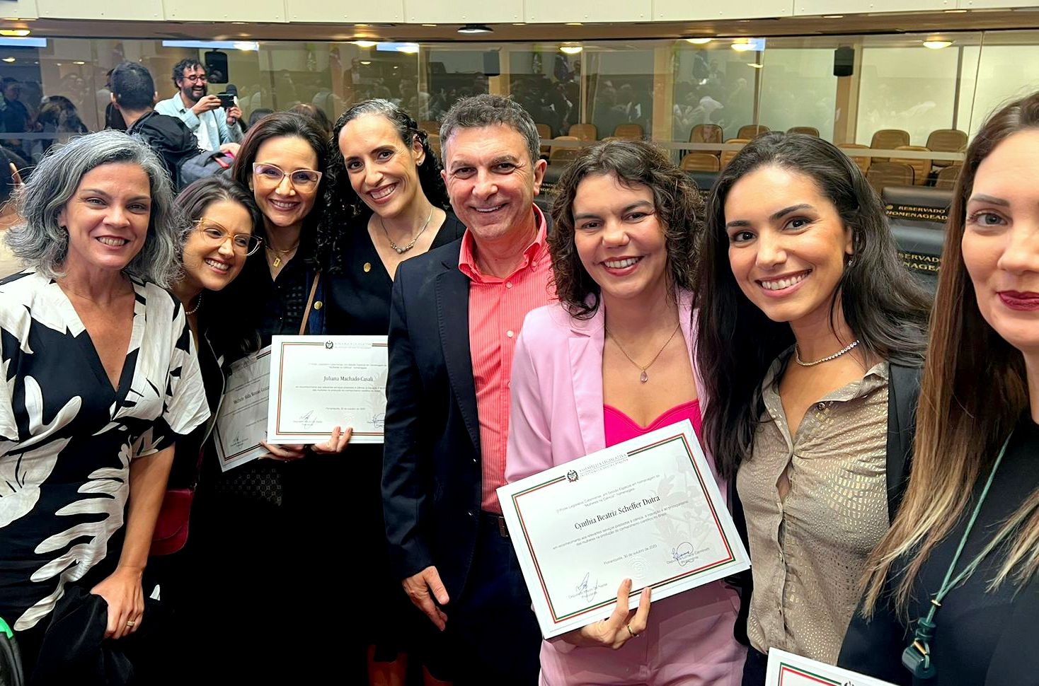 Cinco pesquisadoras do IFSC são homenageadas na Assembleia Legislativa ...
